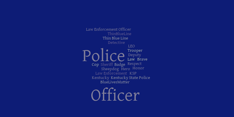 Law Enforcement – Word cloud – WordItOut