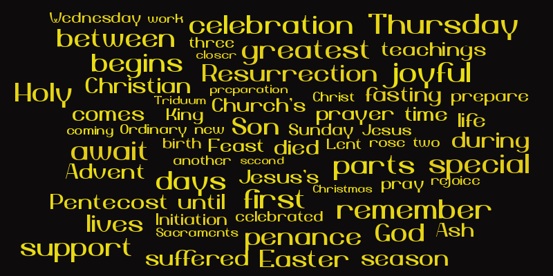 Christian Wordle – Word cloud – WordItOut