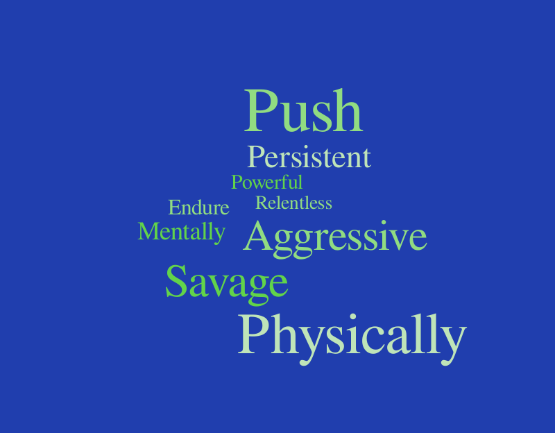 Hardiness of Spirit – Word cloud – WordItOut