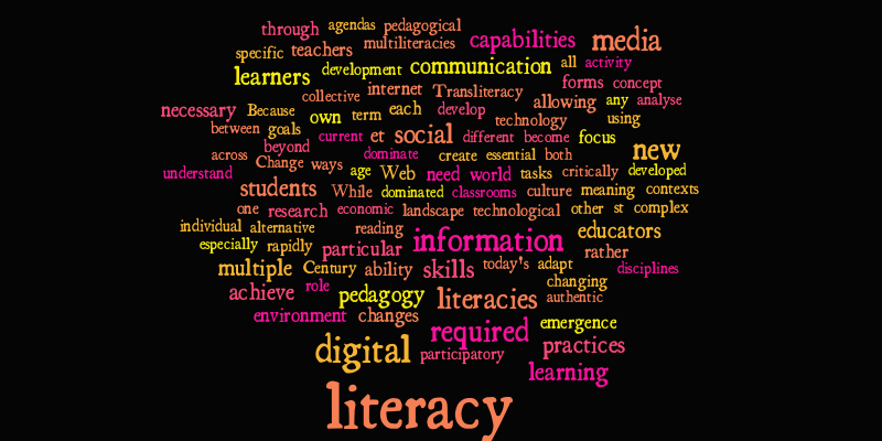 Evolving the scope of literacies in a rapidly shifting digital ...