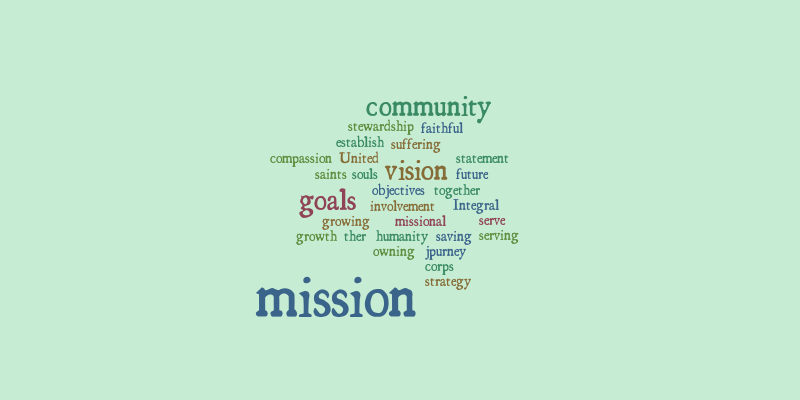 uniterd in mission – Word cloud – WordItOut