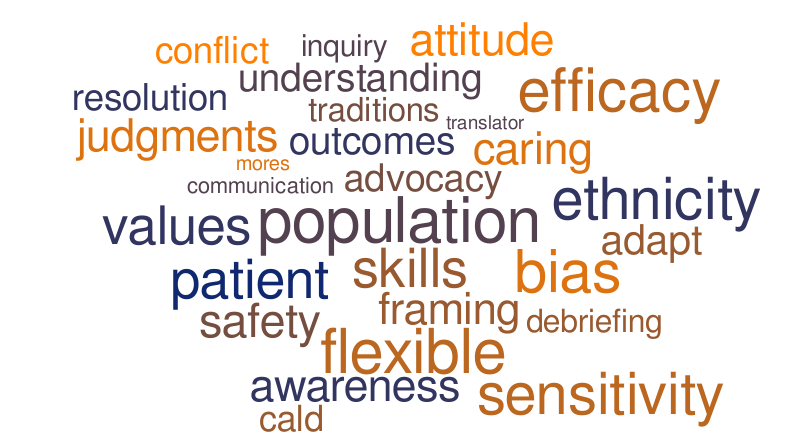 Cultural Competence – Word cloud – WordItOut