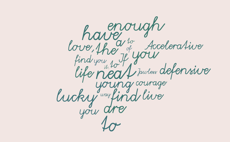 word cloud - jadyn gonzalez – Word cloud – WordItOut