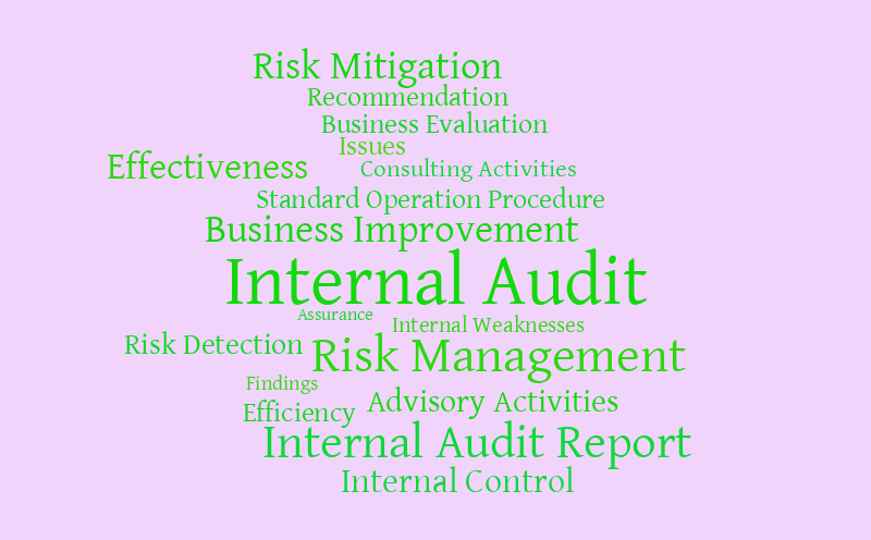 Internal Audit – Word cloud – WordItOut