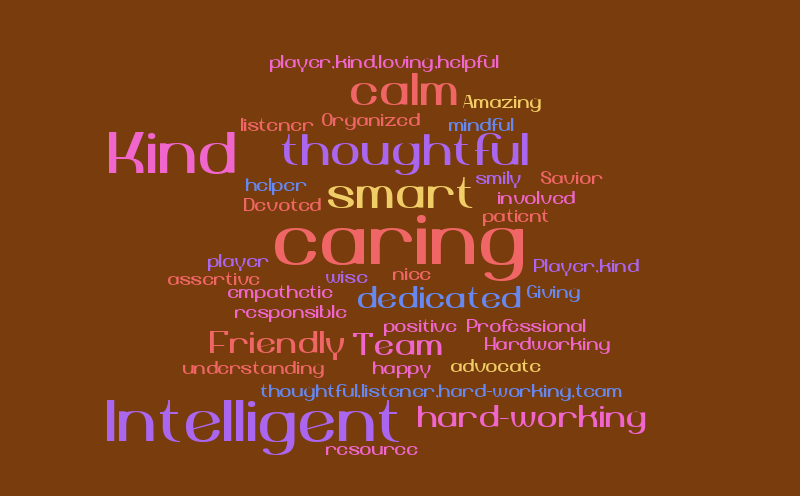 Mary N. Wordle – Word cloud – WordItOut