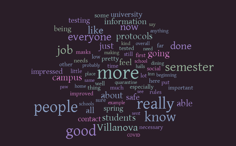 COVID Interviews Cloud – Word cloud – WordItOut