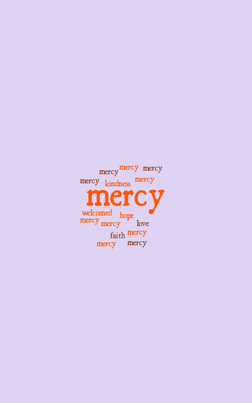 mercy – Word cloud – WordItOut