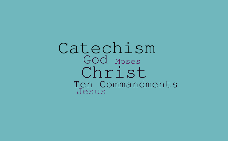 Ten Commandments – Word cloud – WordItOut