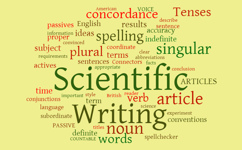 Scientific English: the Essentials – Word cloud – WordItOut