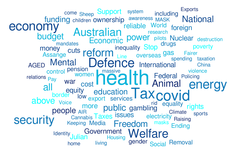 Other issues – Word cloud – WordItOut