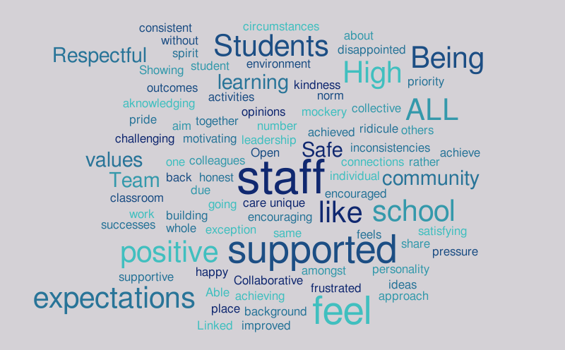 High Expectations FEEL liek Staff – Word cloud – WordItOut