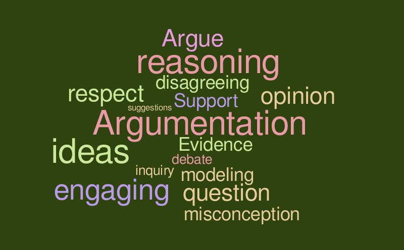 Argumentation word cloud – Word cloud – WordItOut