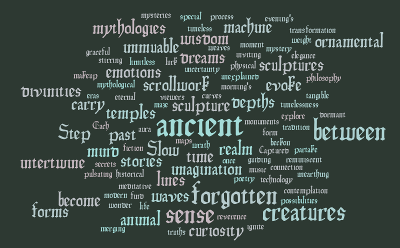 cloud_artist_statement_3 – Word cloud – WordItOut