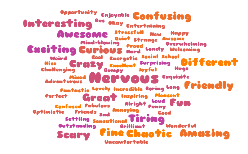 Year 5 – Word cloud – WordItOut