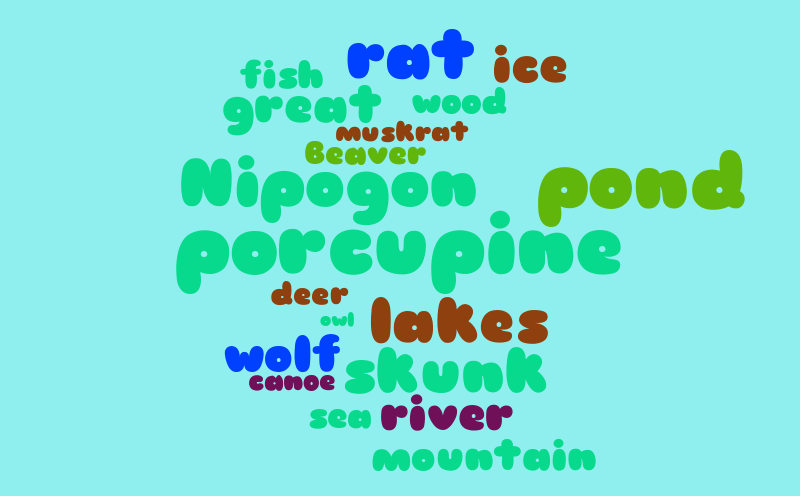 Whitney – Word cloud – WordItOut