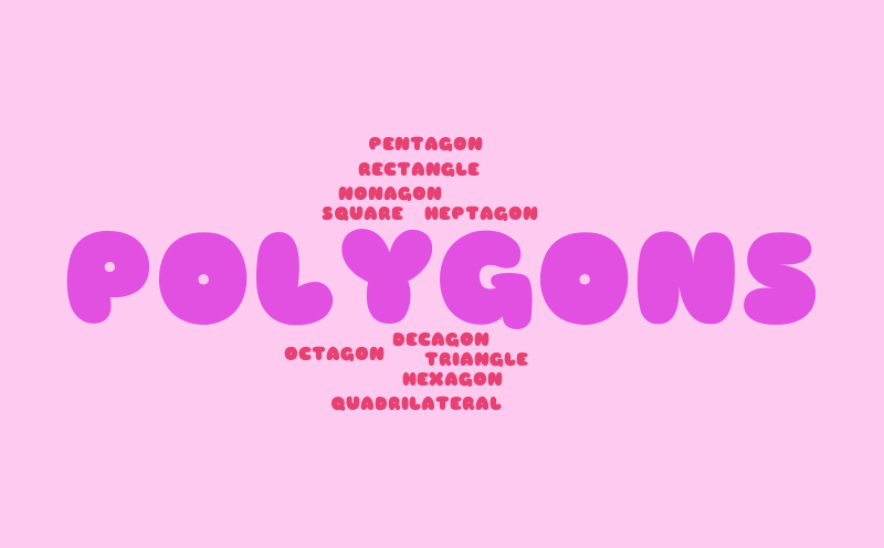 Polygons – Word cloud – WordItOut